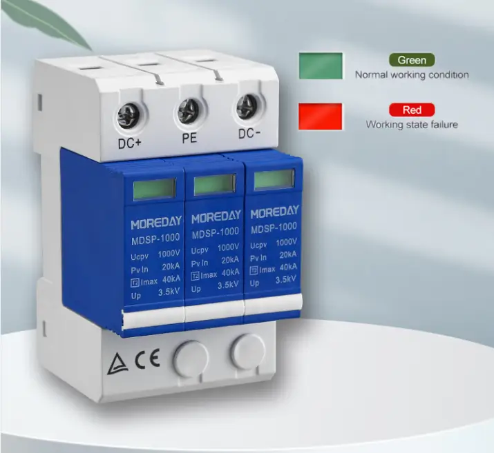 DC SPD Type 2 600V 1000V IEC - Robust Surge Protection For DC Systems