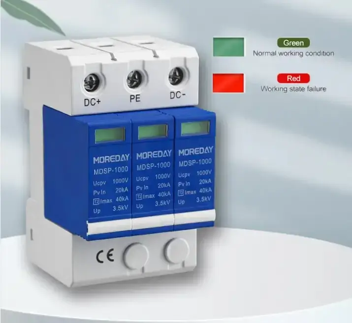 DC SPD Type 2 600V 1000V IEC - Robust Surge Protection For DC Systems