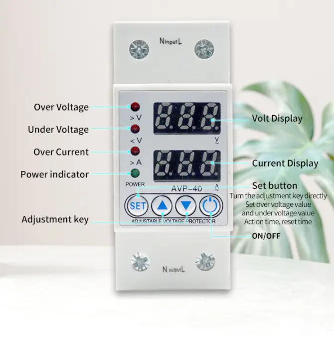 Best Voltage Protector LED Display SP1- Electrical Safety