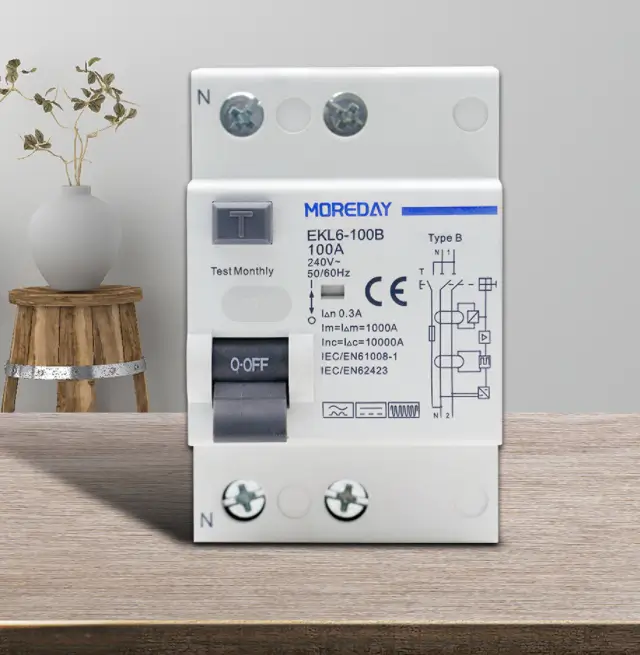 Type B RCCB Breaker EKL6 - Enhanced Electrical Safety